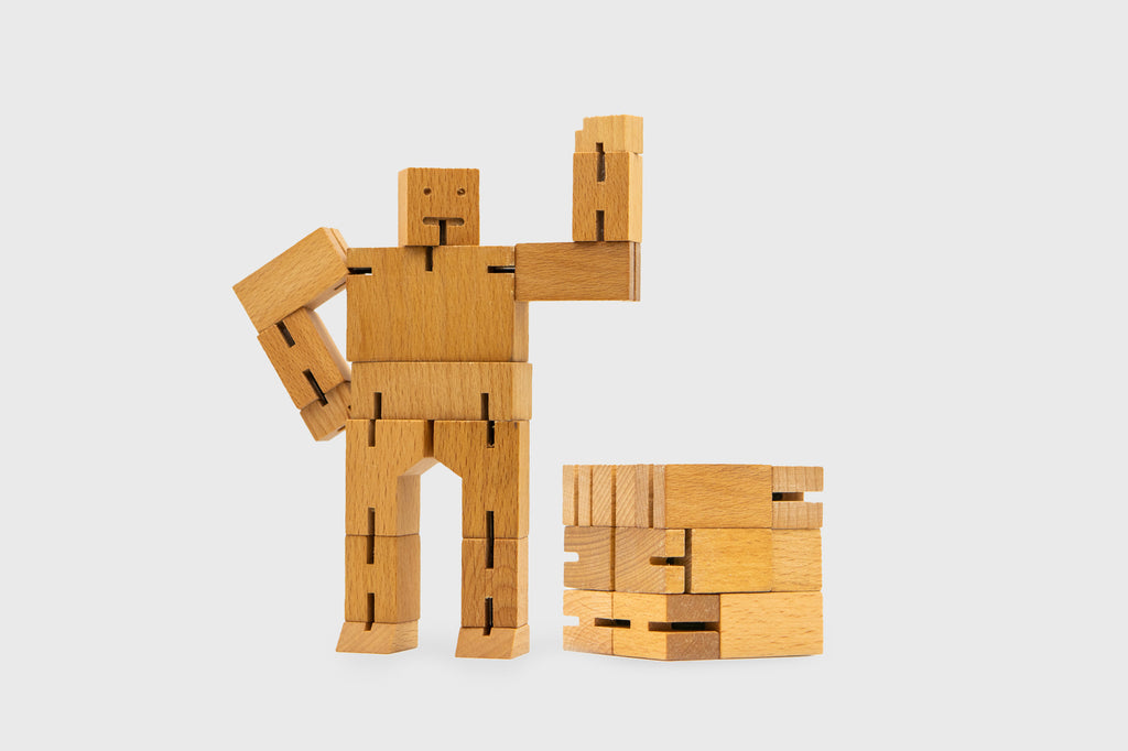 Small Cubebot Natural | BindleStore.