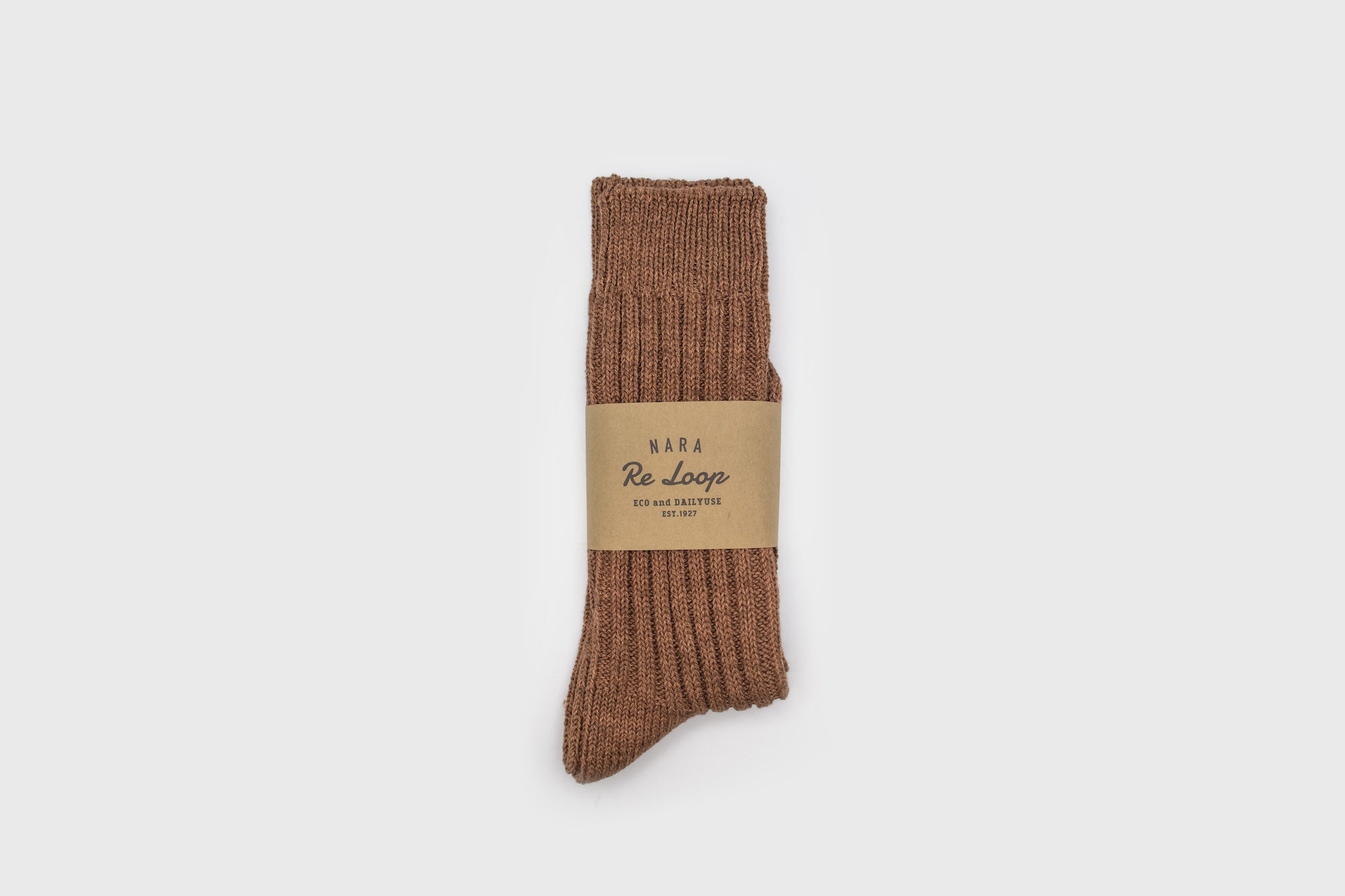 Recycled Cotton Socks – Brick | SOUKI