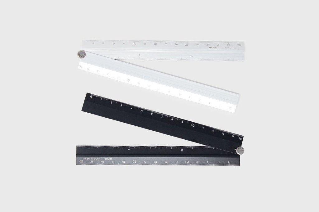 Folding Aluminium Ruler | BindleStore.